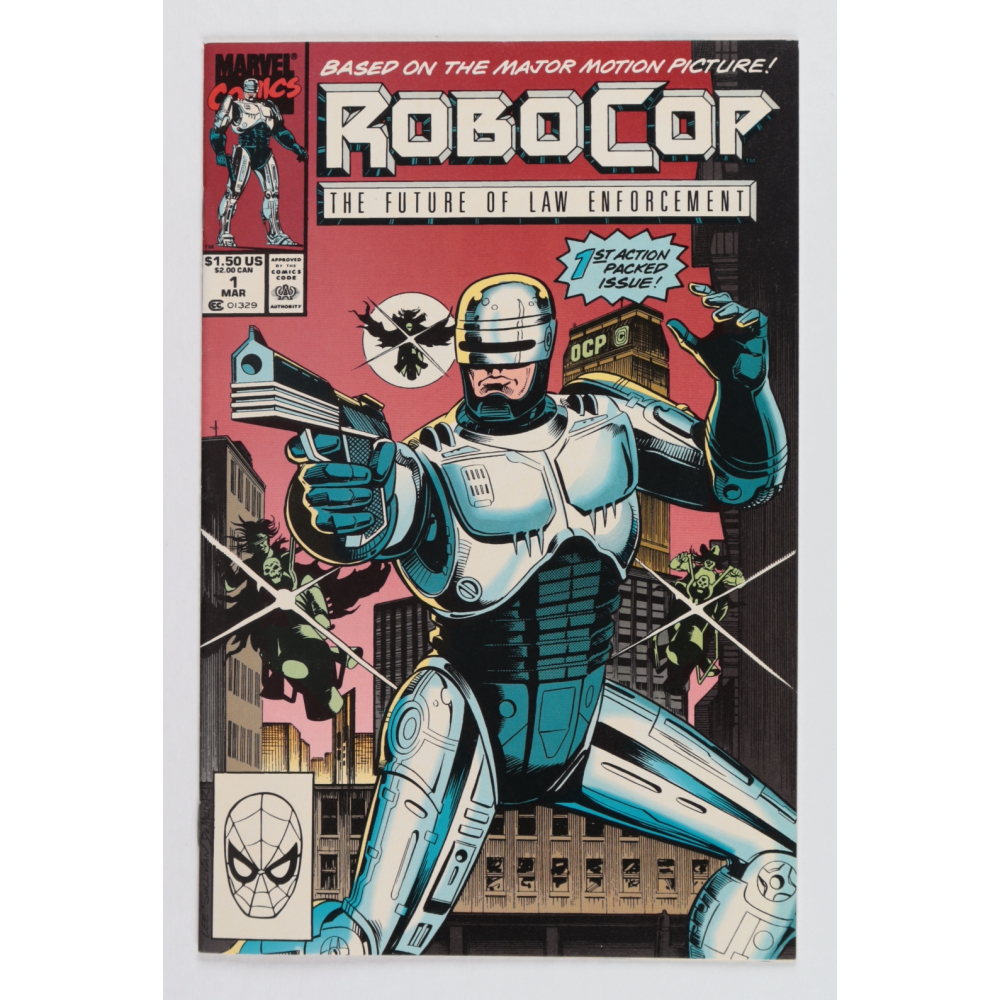 "RoboCop: The Future of Law Enforcement" Issue #1 Marvel Comic Book ...