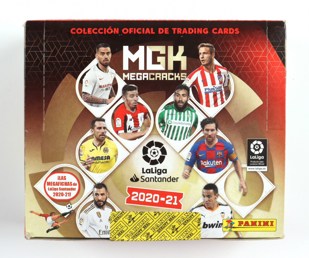 2020-21 Panini La Liga Santander MGK Megacracks Box with (24) Packs ...