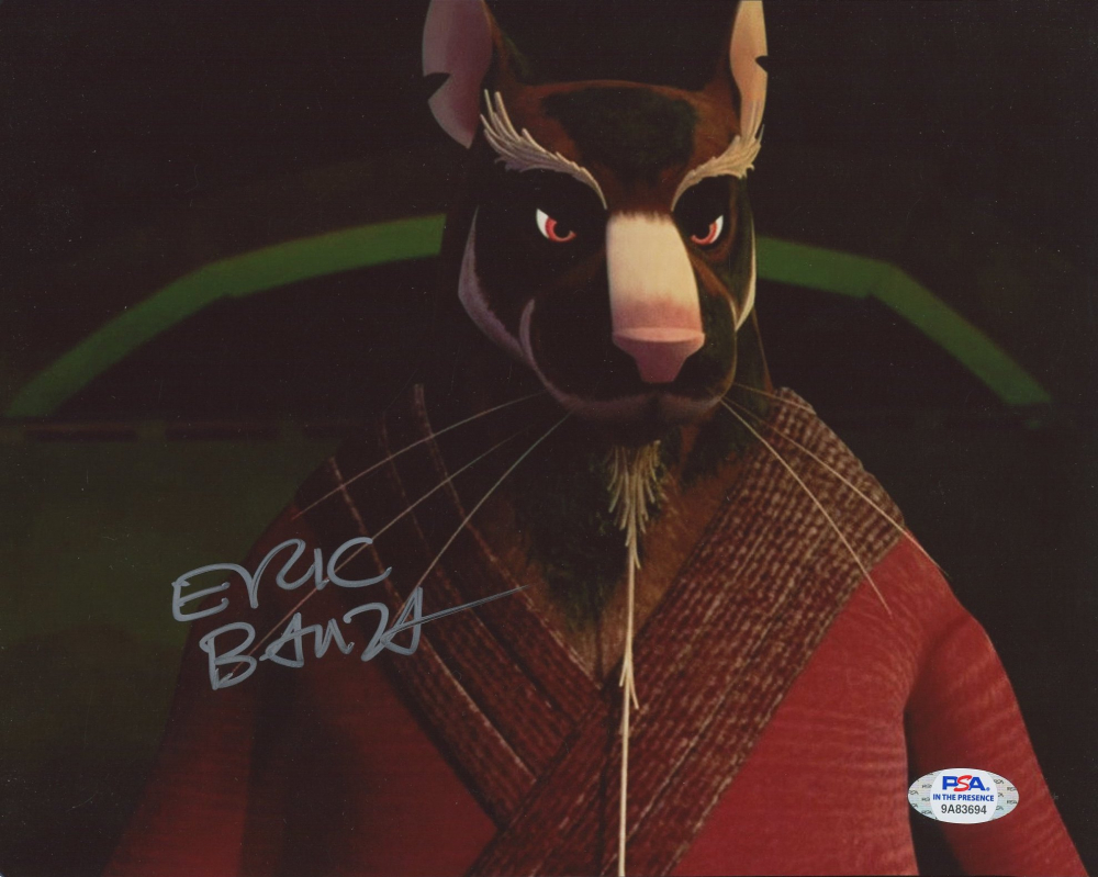 Eric Bauza Signed "Teenage Mutant Ninja Turtles" 8x10 Photo (PSA ...