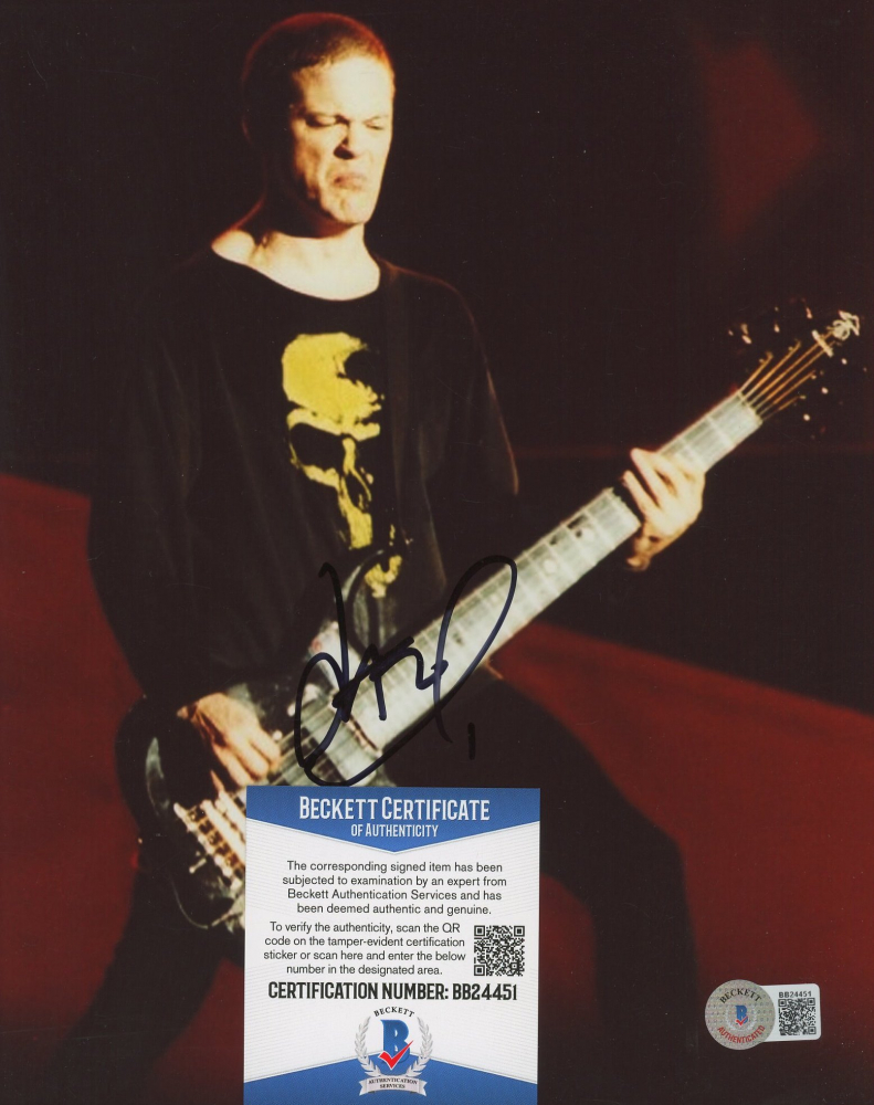 Jason Newsted Signed 8x10 Photo (PSA COA) | Pristine Auction