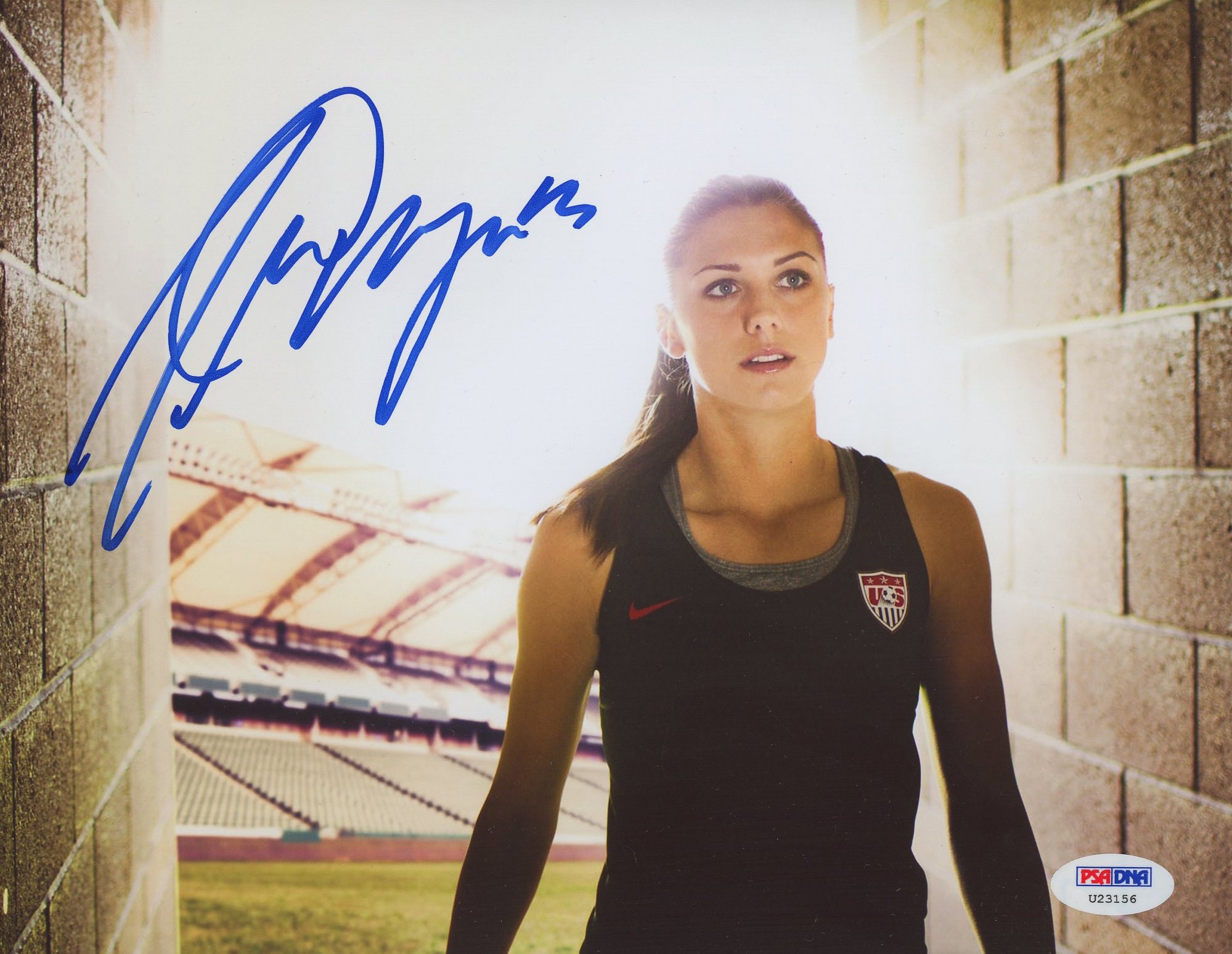 Alex Morgan Signed Team USA 8x10 Photo (PSA COA) | Pristine Auction