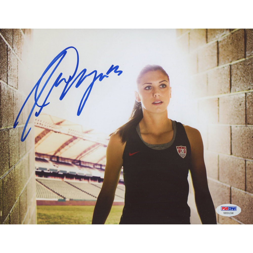 Alex Morgan Signed Team USA 8x10 Photo (PSA COA) | Pristine Auction