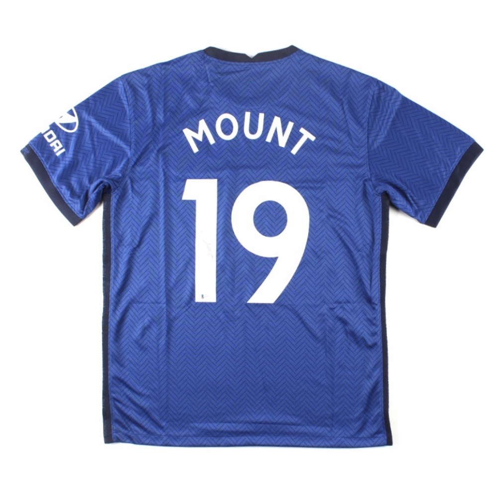Mason Mount Signed Chelsea Jersey (Beckett COA) | Pristine Auction