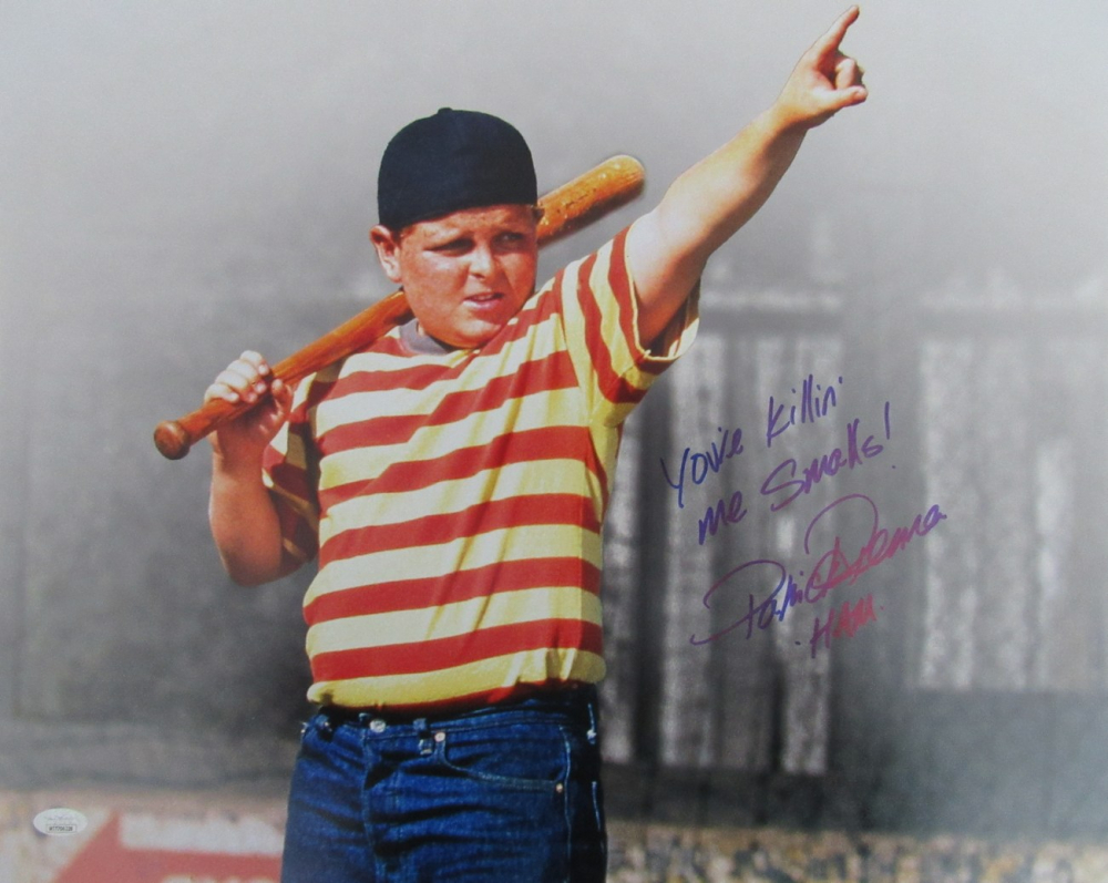 Patrick Renna Signed "The Sandlot" 16x20 Photo Inscribed "You're Killin ...