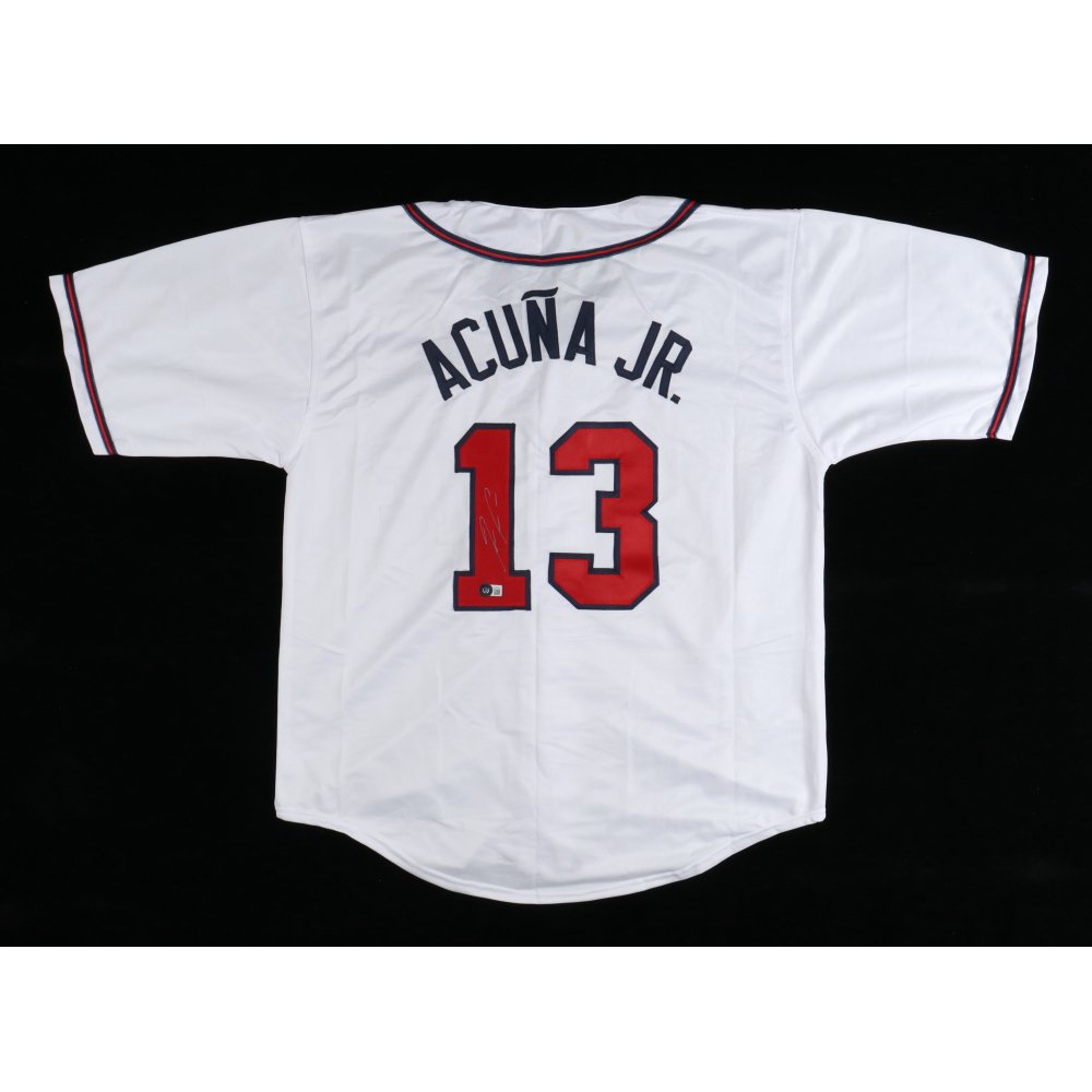 Ronald Acuna Jr. Signed Jersey (Beckett) | Pristine Auction