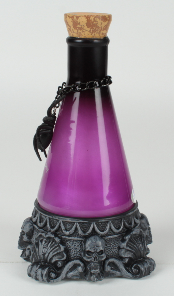 Lisa Loring Signed Spooky Potion Bottle Inscribed "Wednesday Addams ...