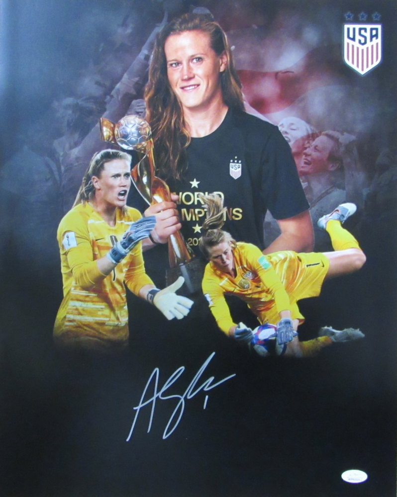 Alyssa Naeher Signed Team USA Soccer 16x20 Photo (JSA COA) | Pristine ...