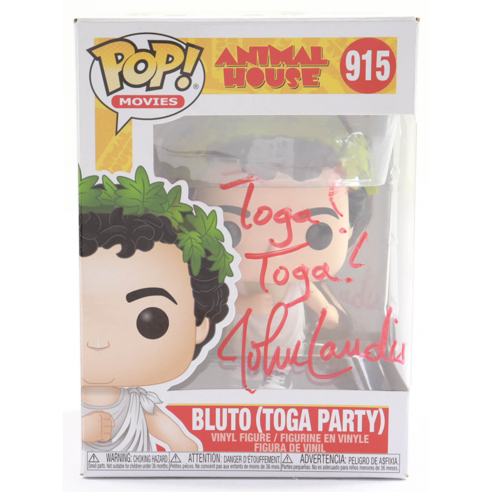 John Landis Signed "Animal House" #915 Bluto (Toga Party) Funko Pop ...