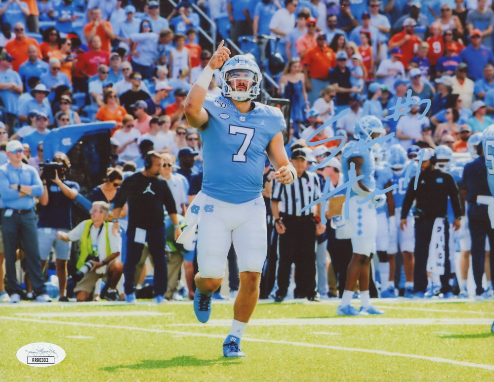 Sam Howell Signed North Carolina Tar Heels 8x10 Photo (JSA) | Pristine ...