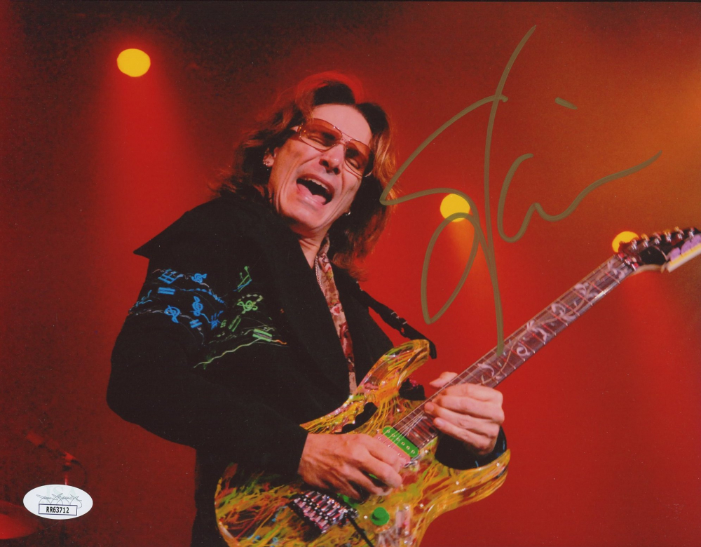 Steve Vai Signed 8x10 Photo (JSA COA) | Pristine Auction