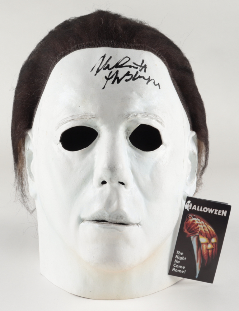 Nick Castle Signed "Halloween" Michael Myers Mask Inscribed "The Shape ...