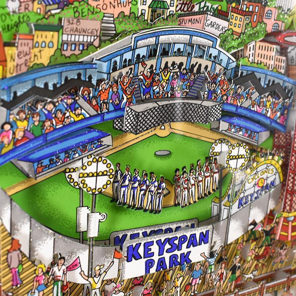 Charles Fazzino Signed "Take the B Train" 3D Limited Edition 21x27 ...