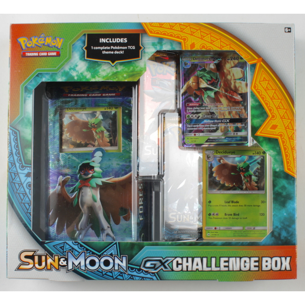 Pokemon TCG: Sun & Moon GX Challenge Box with (2) Booster Packs ...