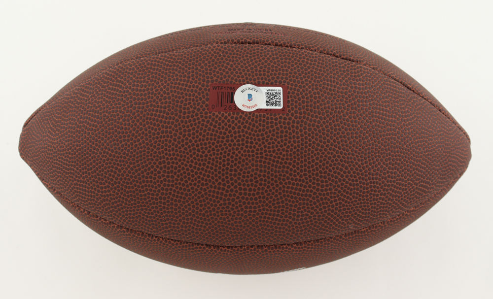Zack Moss Signed NFL Football (Beckett Hologram) | Pristine Auction
