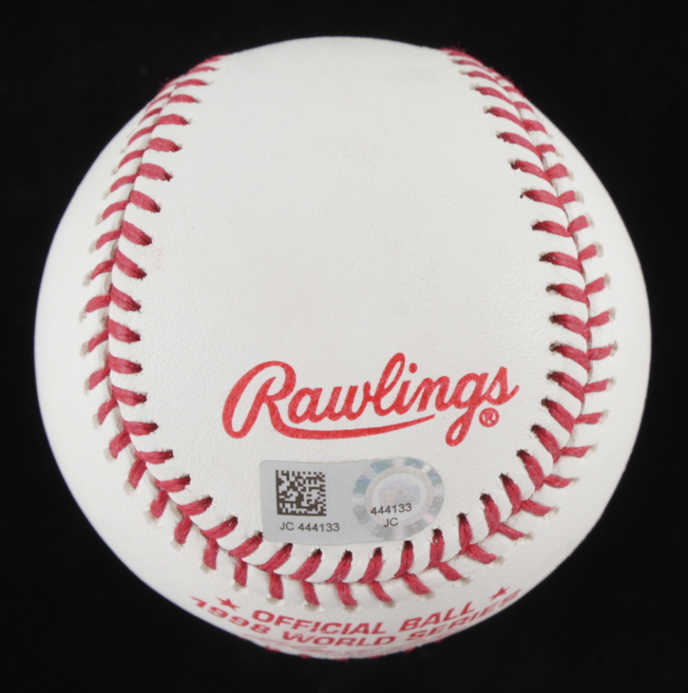 Derek Jeter Signed 1998 World Series Baseball (MLB Hologram) | Pristine ...