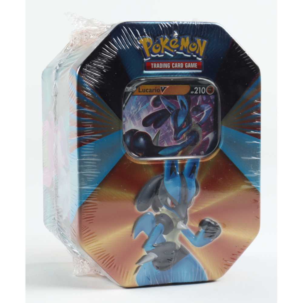 Pokemon TCG Tin - Lucario V | Pristine Auction