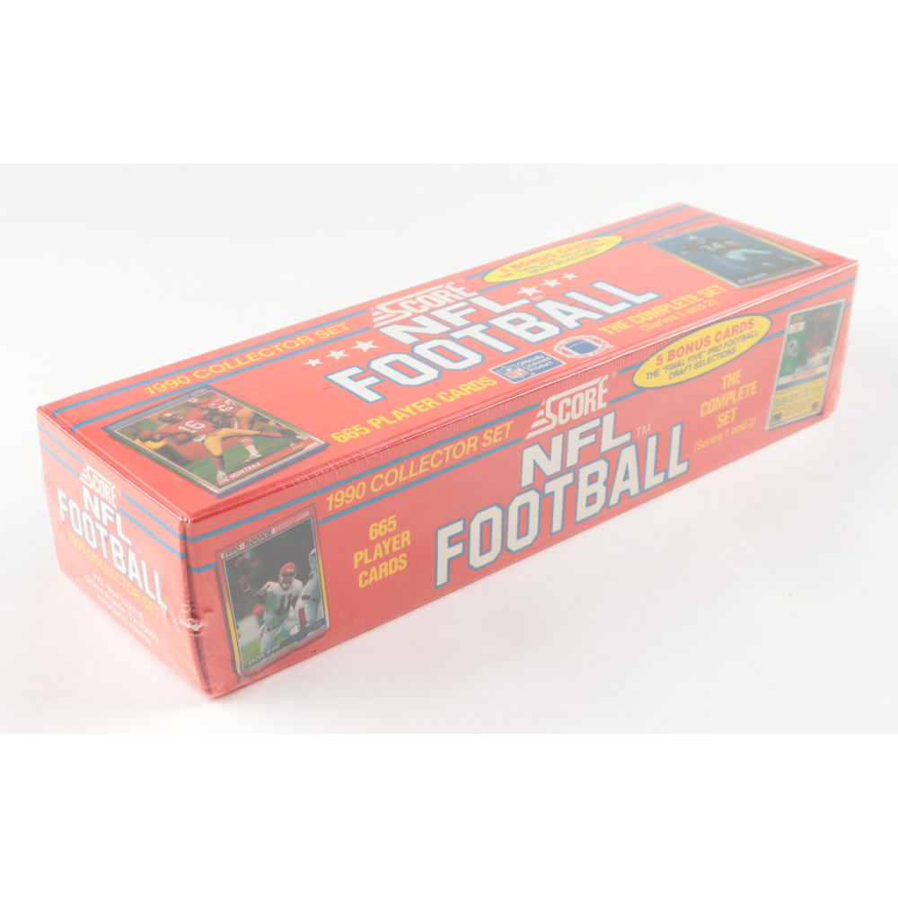 1990 Score Nfl Football Collector Complete Set Of (665) Cards 