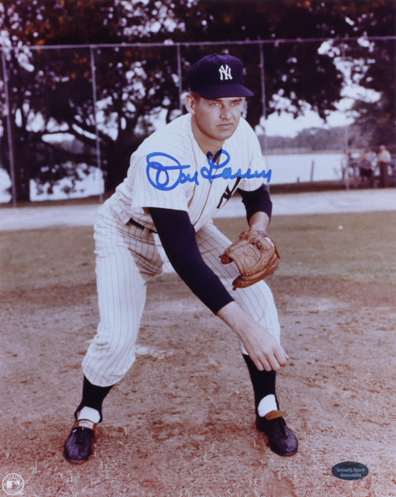 Don Larsen Signed Yankees 8x10 Photo (Schwartz Sports COA) | Pristine ...