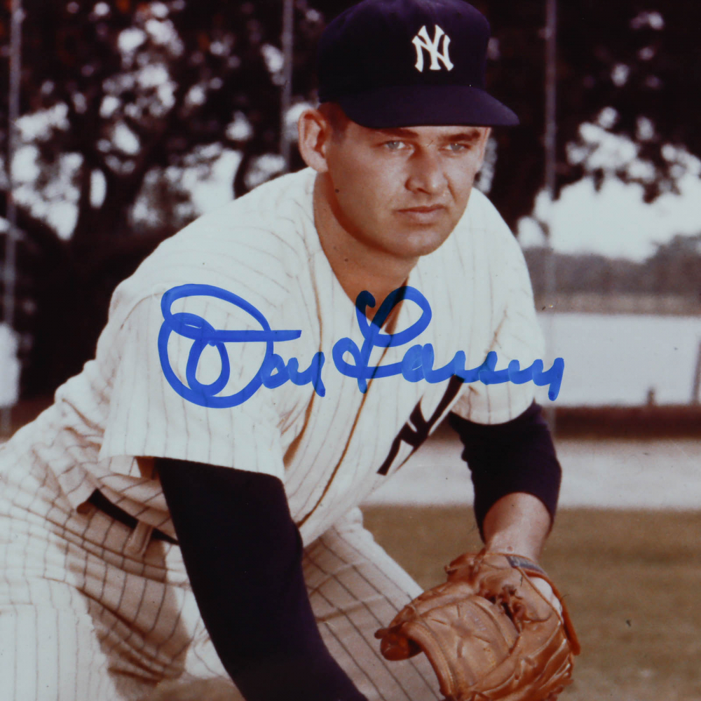Don Larsen Signed Yankees 8x10 Photo (Schwartz Sports COA) | Pristine ...