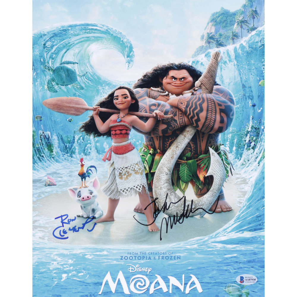 Ron Clements & John Musker Signed "Moana" 11x14 Photo (Beckett COA ...
