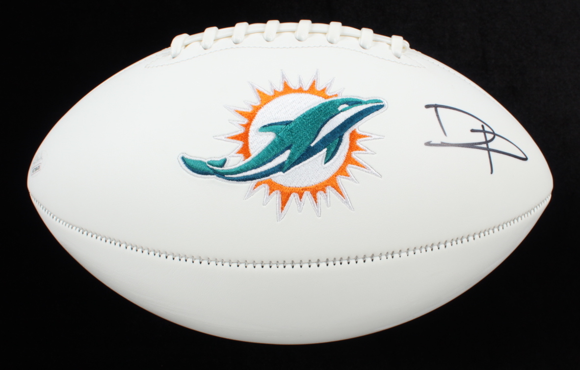 DeVante Parker Signed Dolphins Logo Football (JSA COA) | Pristine Auction