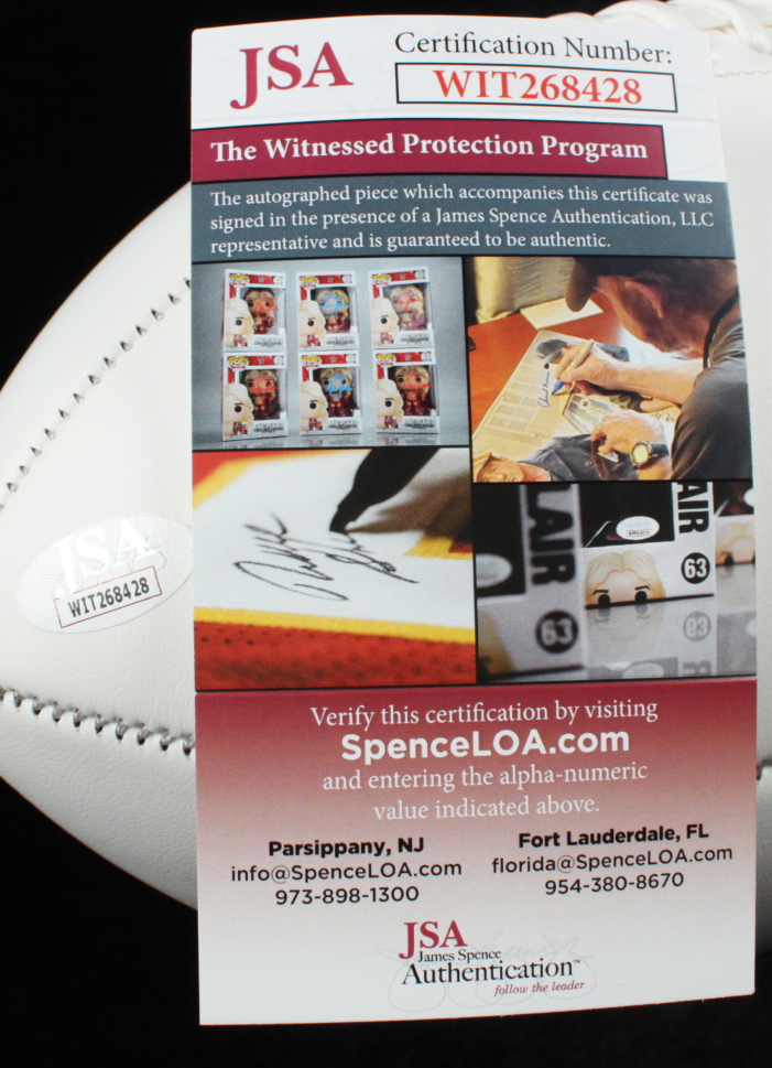 DeVante Parker Signed Dolphins Logo Football (JSA COA) | Pristine Auction