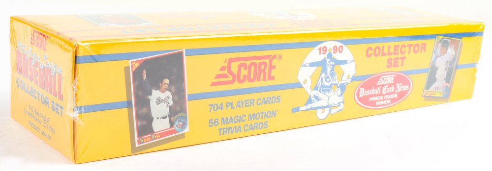 1990 Score Baseball Complete Collector Set of (704) Baseball Cards ...