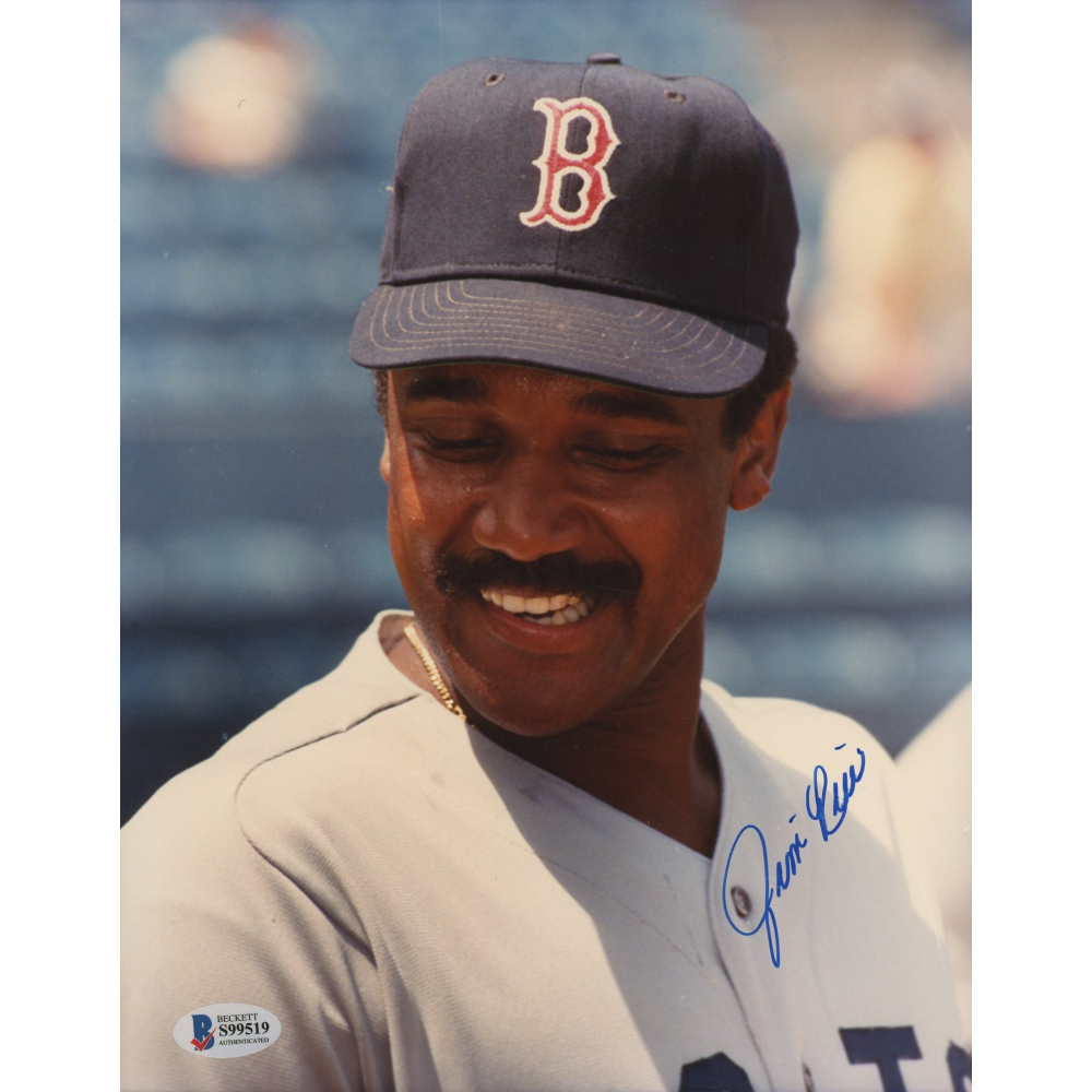 Jim Rice Signed Red Sox 8x10 Photo (Beckett COA) | Pristine Auction