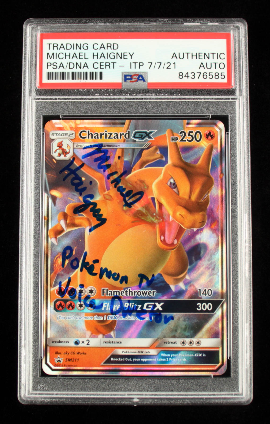 Michael Haigney Signed 2019 Pokemon Sun and Moon Hidden Fates Tins # ...