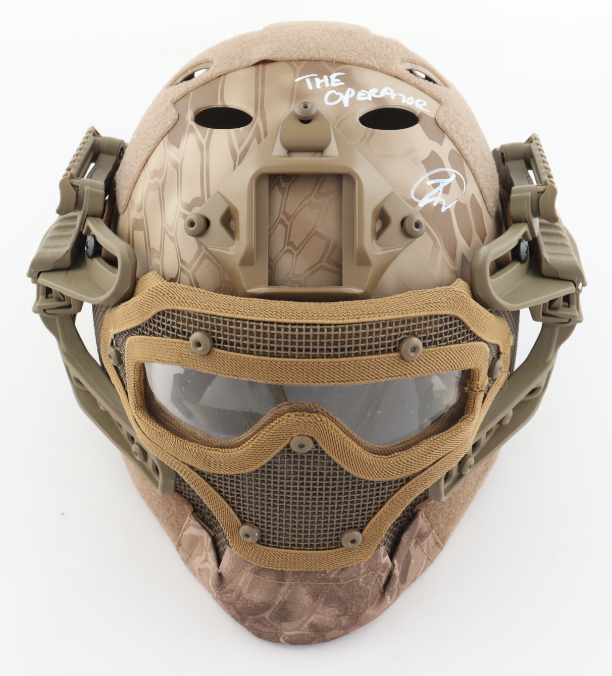 Robert O’Neill Signed Navy SEAL Tactical Helmet Inscribed "The Operator ...