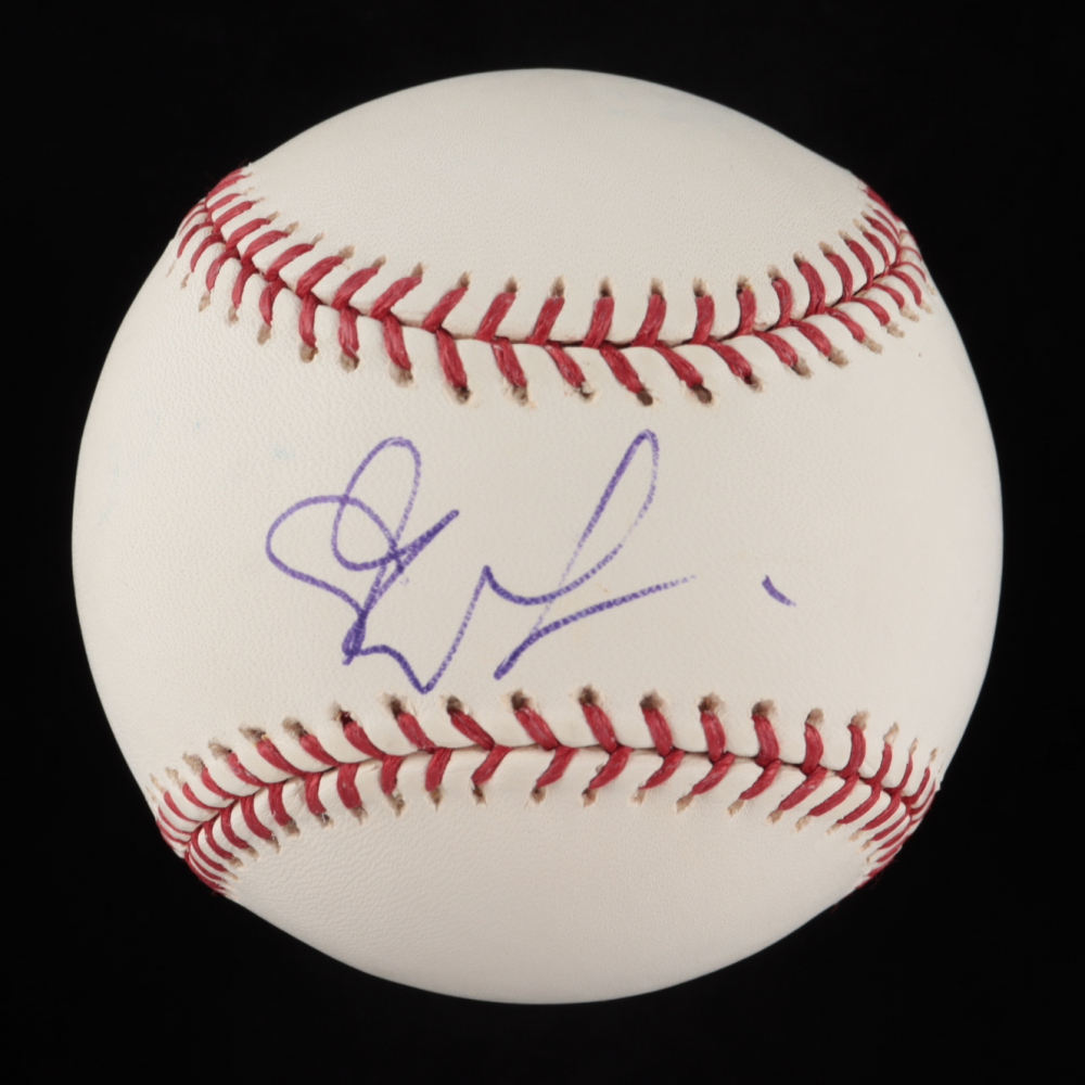 Eva Longoria Signed OML Baseball (PSA COA) | Pristine Auction