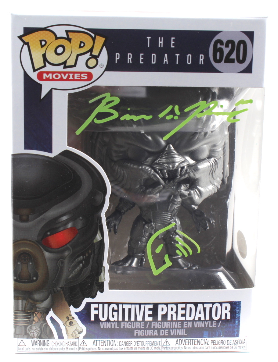 Brian A. Prince Signed "The Predator" #620 Fugitive Predator Funko Pop ...