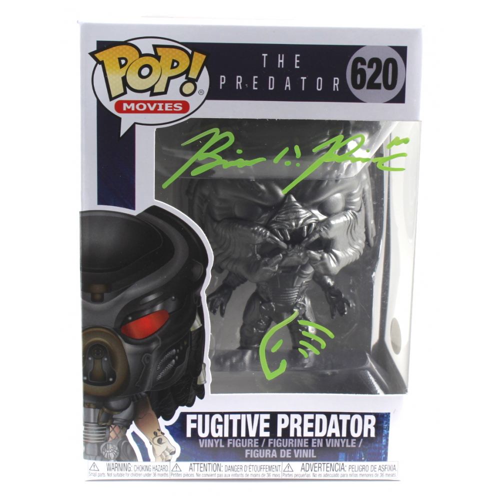 Brian A. Prince Signed "The Predator" #620 Fugitive Predator Funko Pop ...