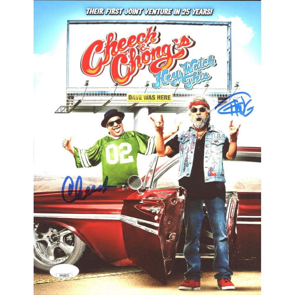 Tommy Chong & Cheech Marin Signed "Cheech & Chong's Hey Watch This ...