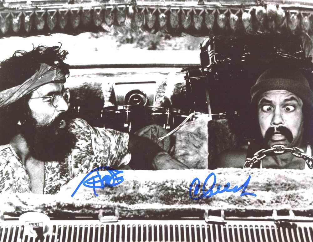 Tommy Chong & Cheech Marin Signed "Up In Smoke" 8x10 Photo (JSA COA ...