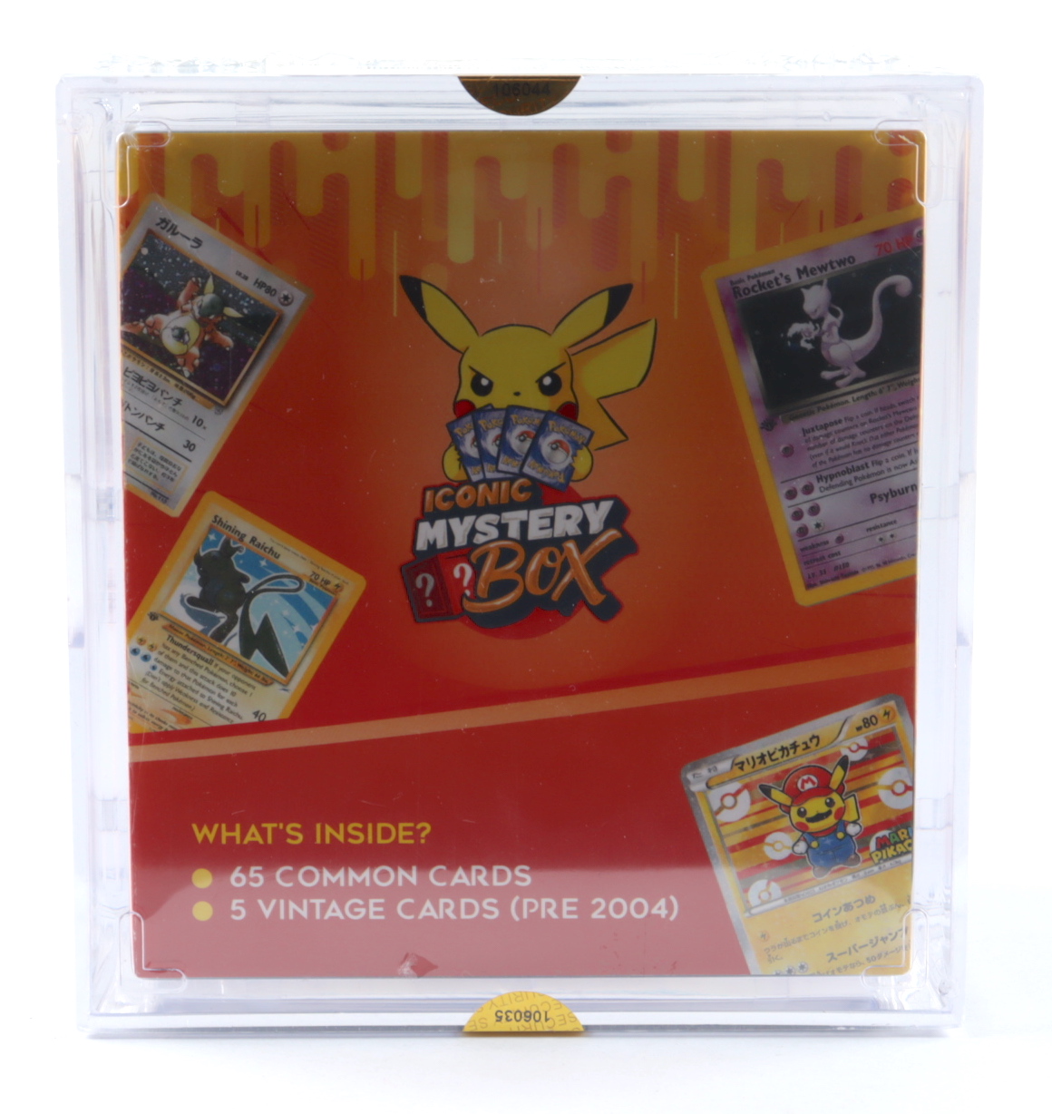 Iconic Pokemon Mystery Box with (70) Cards | Pristine Auction