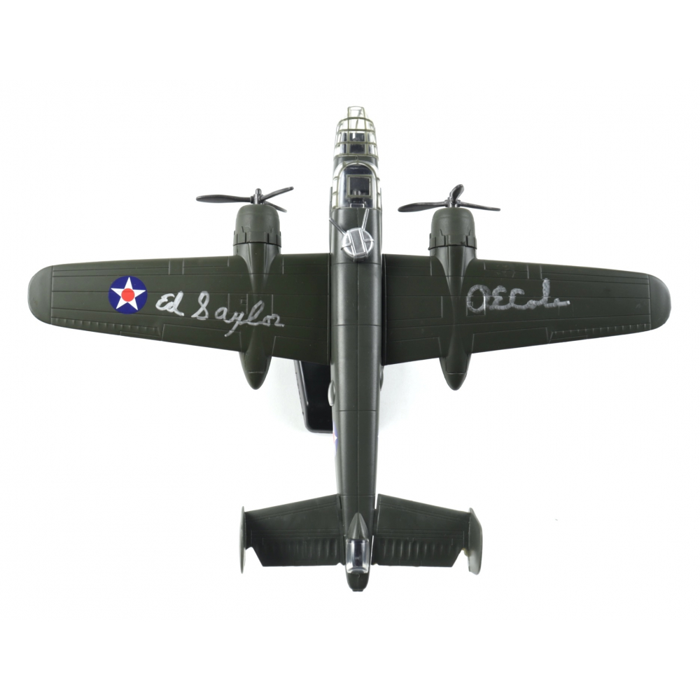 Edward J. Saylor & Richard Cole Signed B-25 Mitchell 1:72 Model Plane ...