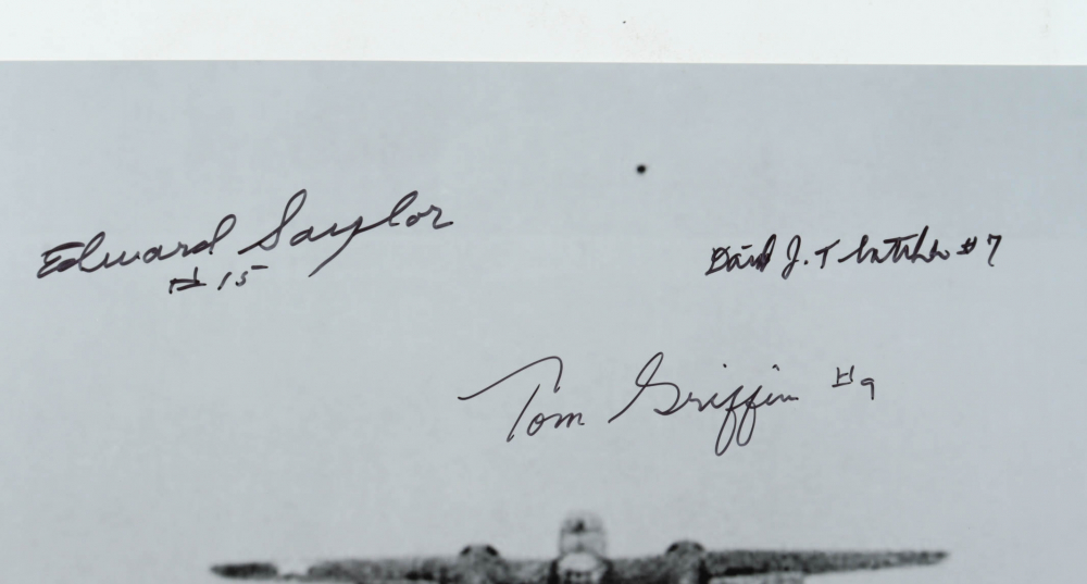 Tokyo Doolittle Raid 11x14 Photo Signed by (5) with Edward Saylor ...