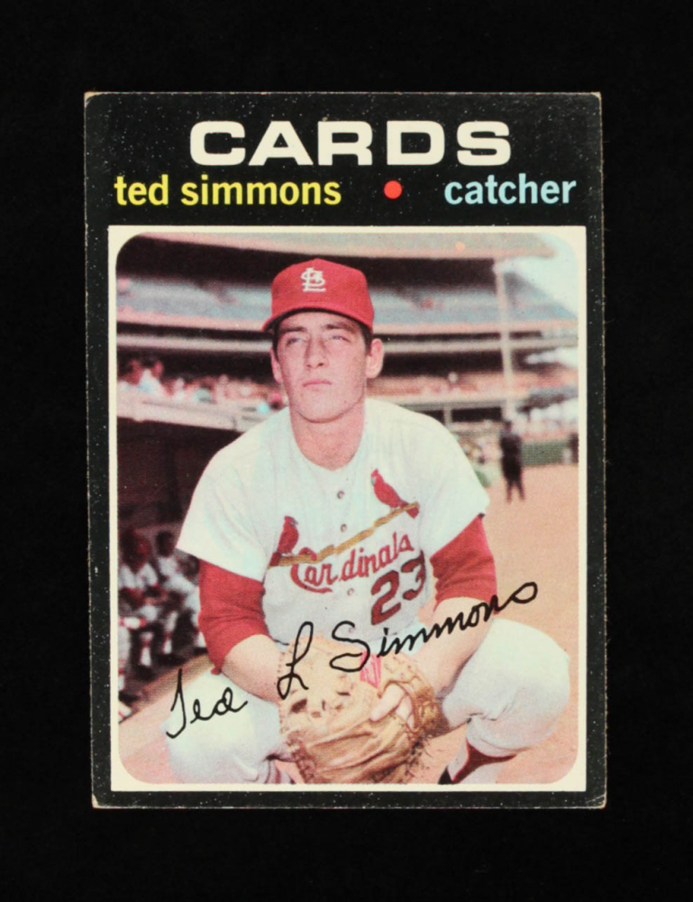 Ted Simmons 1971 Topps #117 RC | Pristine Auction