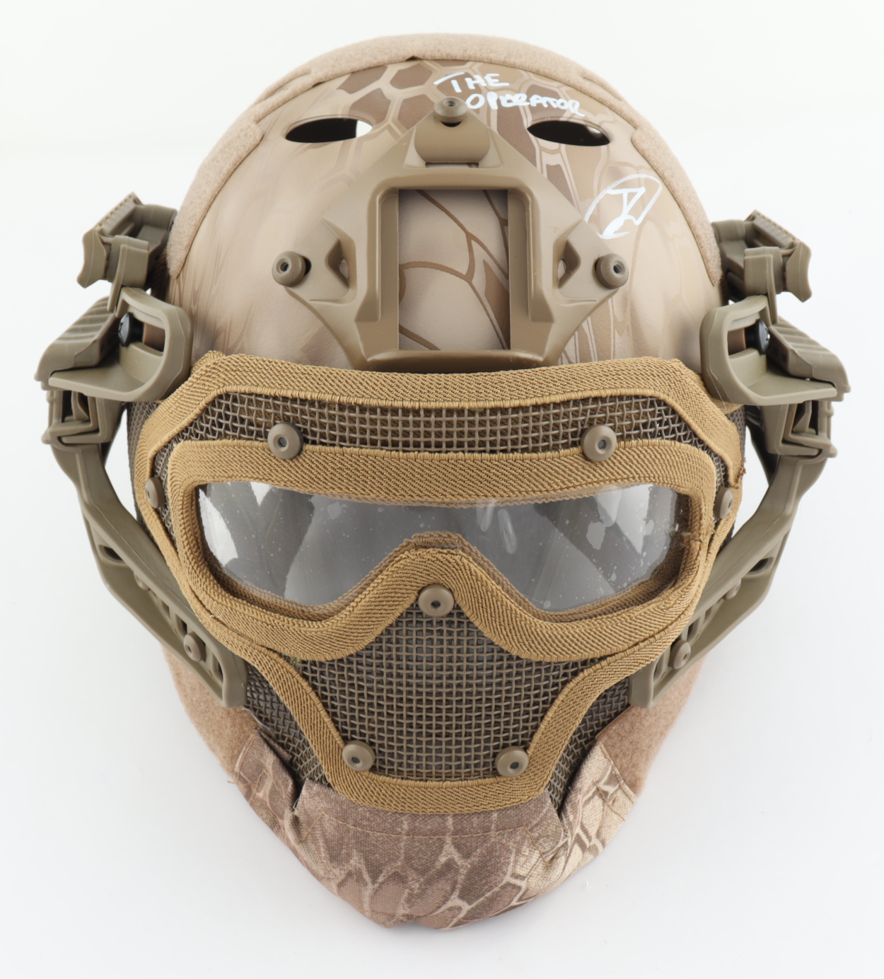 Robert O’Neill Signed Navy SEAL Tactical Helmet Inscribed “The Operator ...