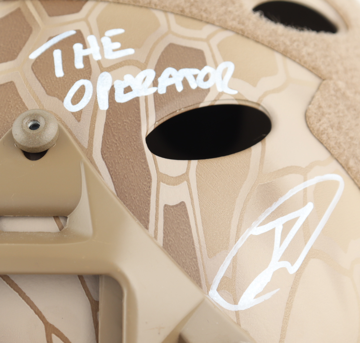 Robert O’Neill Signed Navy SEAL Tactical Helmet Inscribed “The Operator ...