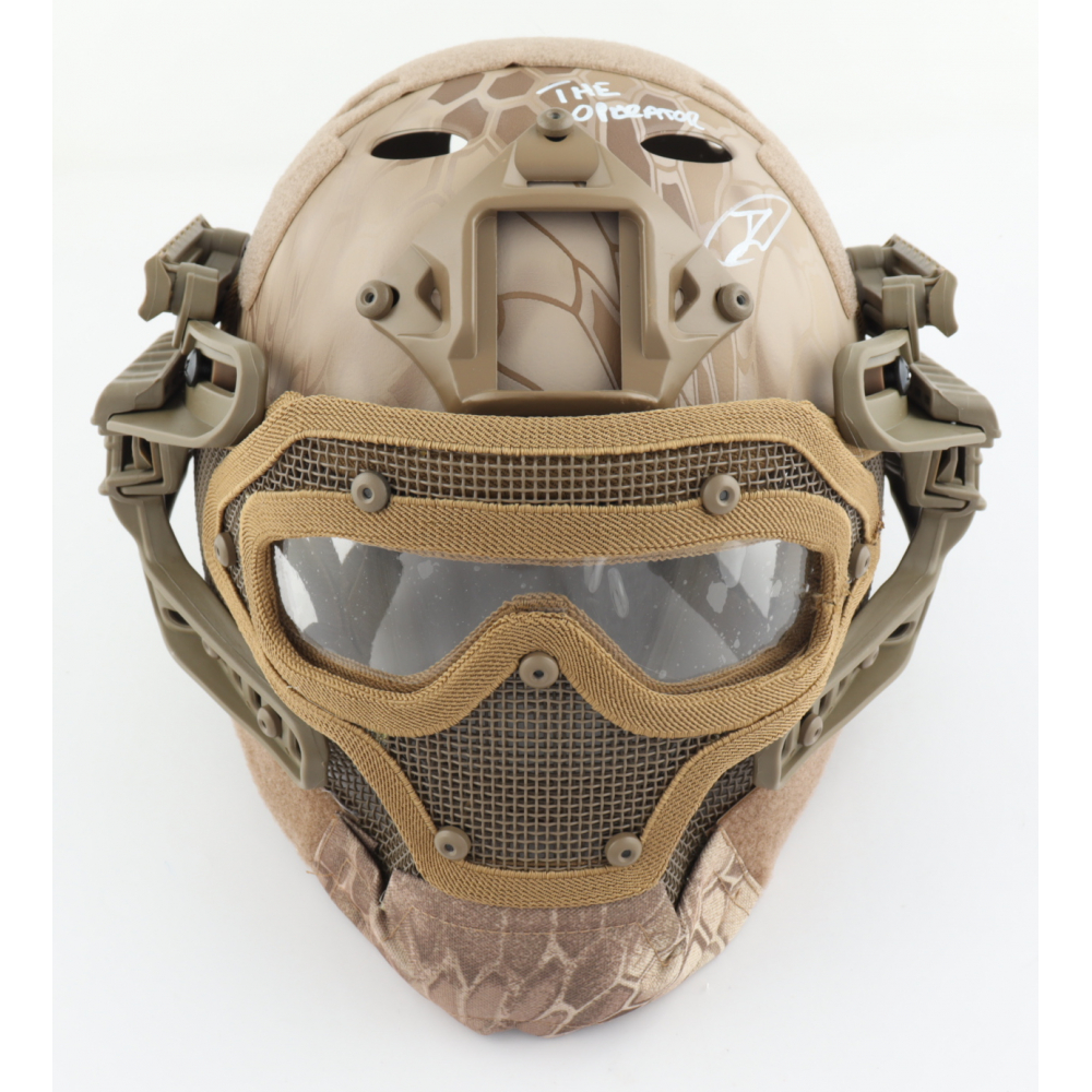 Robert O’Neill Signed Navy SEAL Tactical Helmet Inscribed “The Operator ...