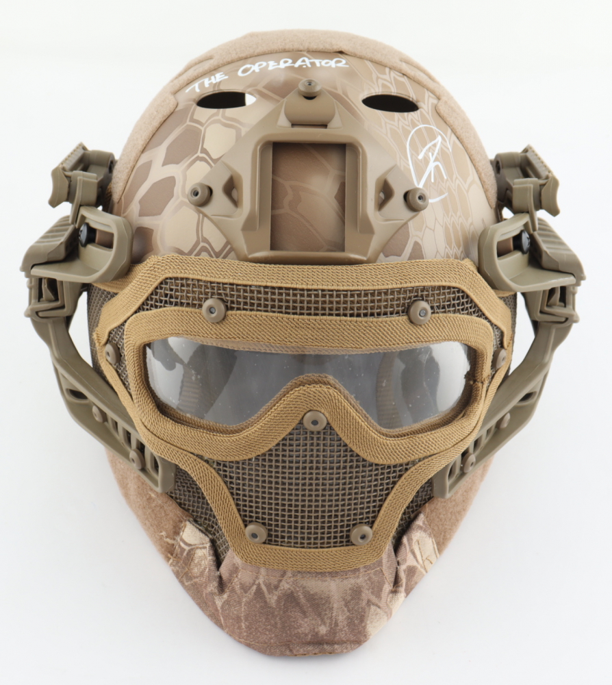 Robert O’Neill Signed Navy SEAL Tactical Helmet Inscribed “The Operator ...