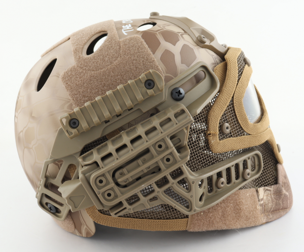 Robert O’Neill Signed Navy SEAL Tactical Helmet Inscribed “The Operator ...