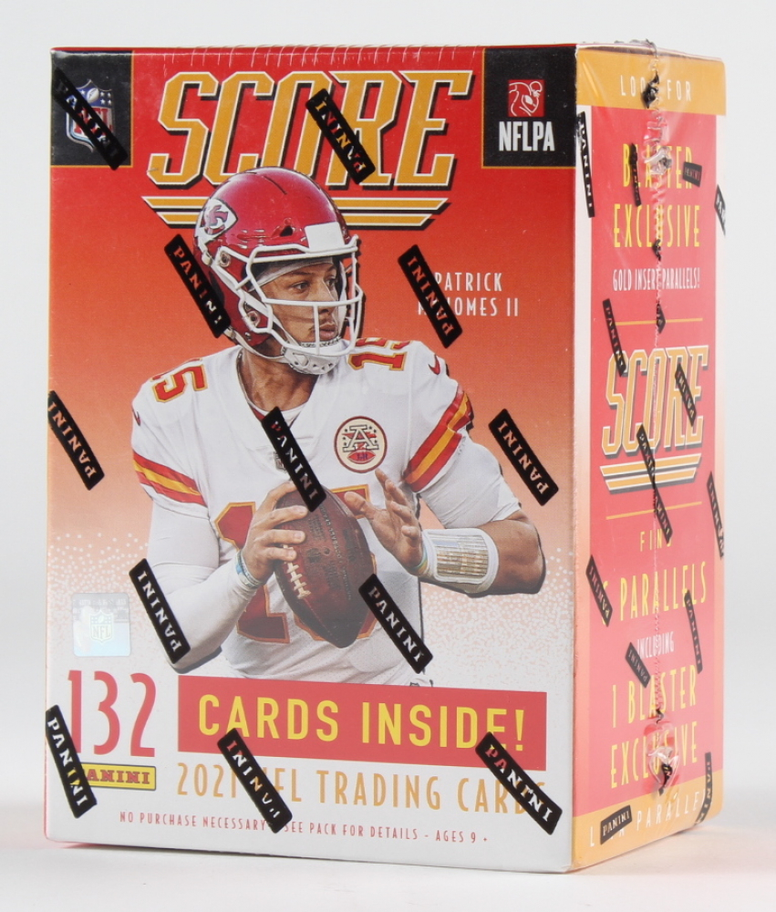 2021 Panini Score Football Blaster Box with (11) Packs | Pristine Auction