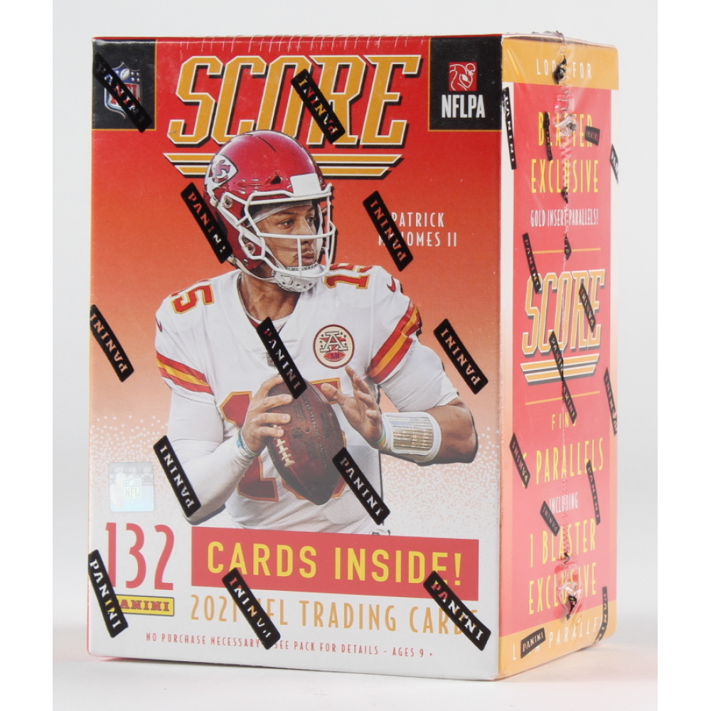 2021 Panini Score Football Blaster Box with (11) Packs | Pristine Auction
