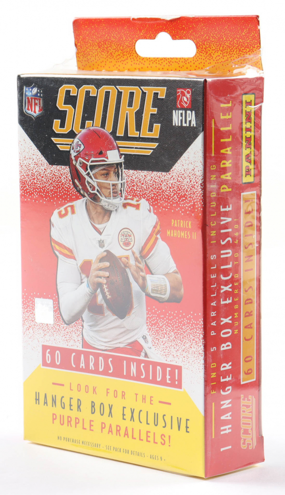 2021 Panini Score Football Hanger Box with (60) Cards | Pristine Auction
