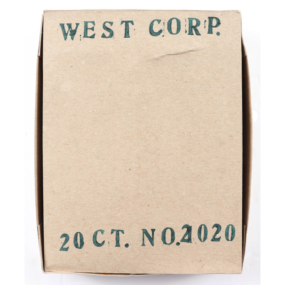 1976 West Corp Vendors Box of (20) Football Fun Packs | Pristine Auction