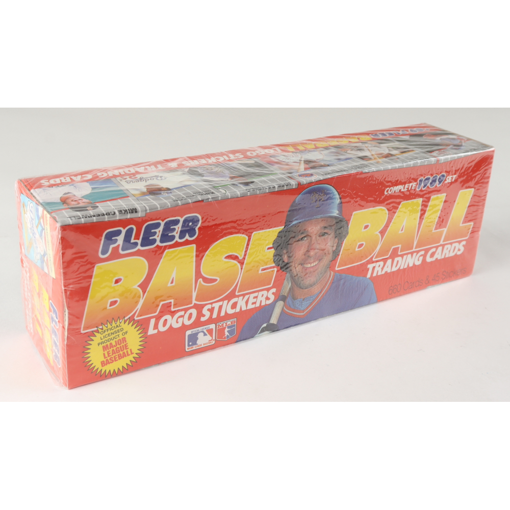 1989 Fleer Logo Stickers & Trading Cards Complete Set of (660) Baseball ...