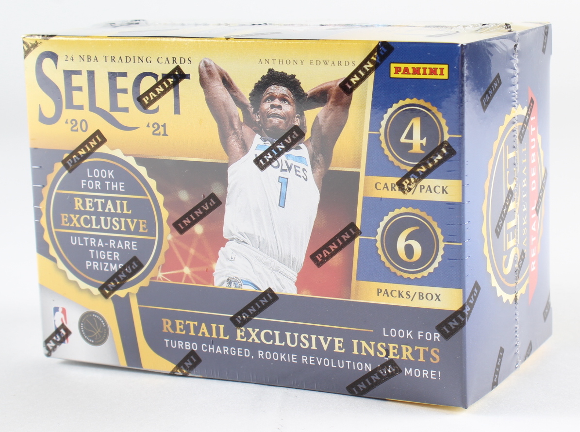 2020-21 Panini Select NBA Basketball Blaster Box with (6) Packs ...